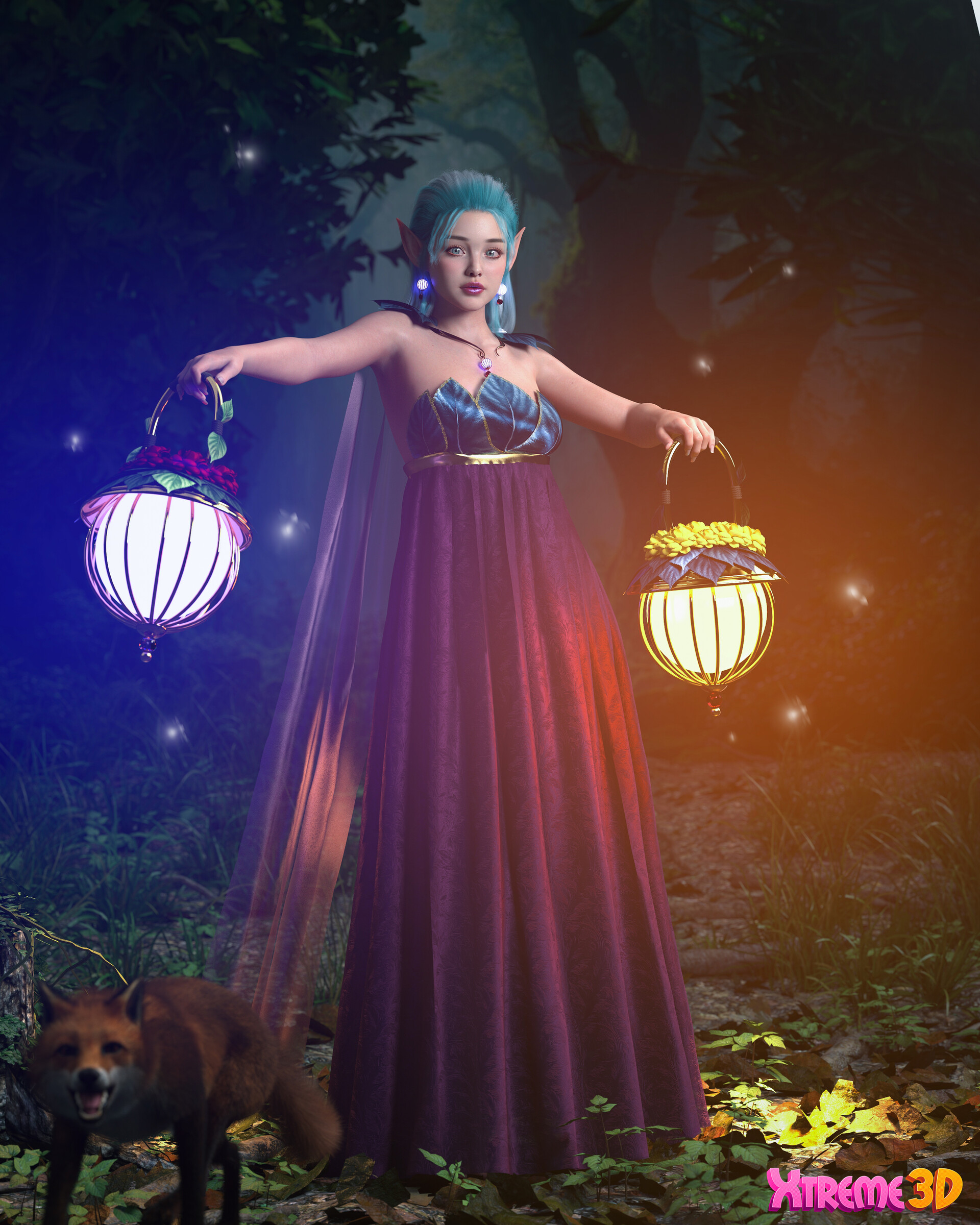 ArtStation - Forest Matron for G8F by Arah3D