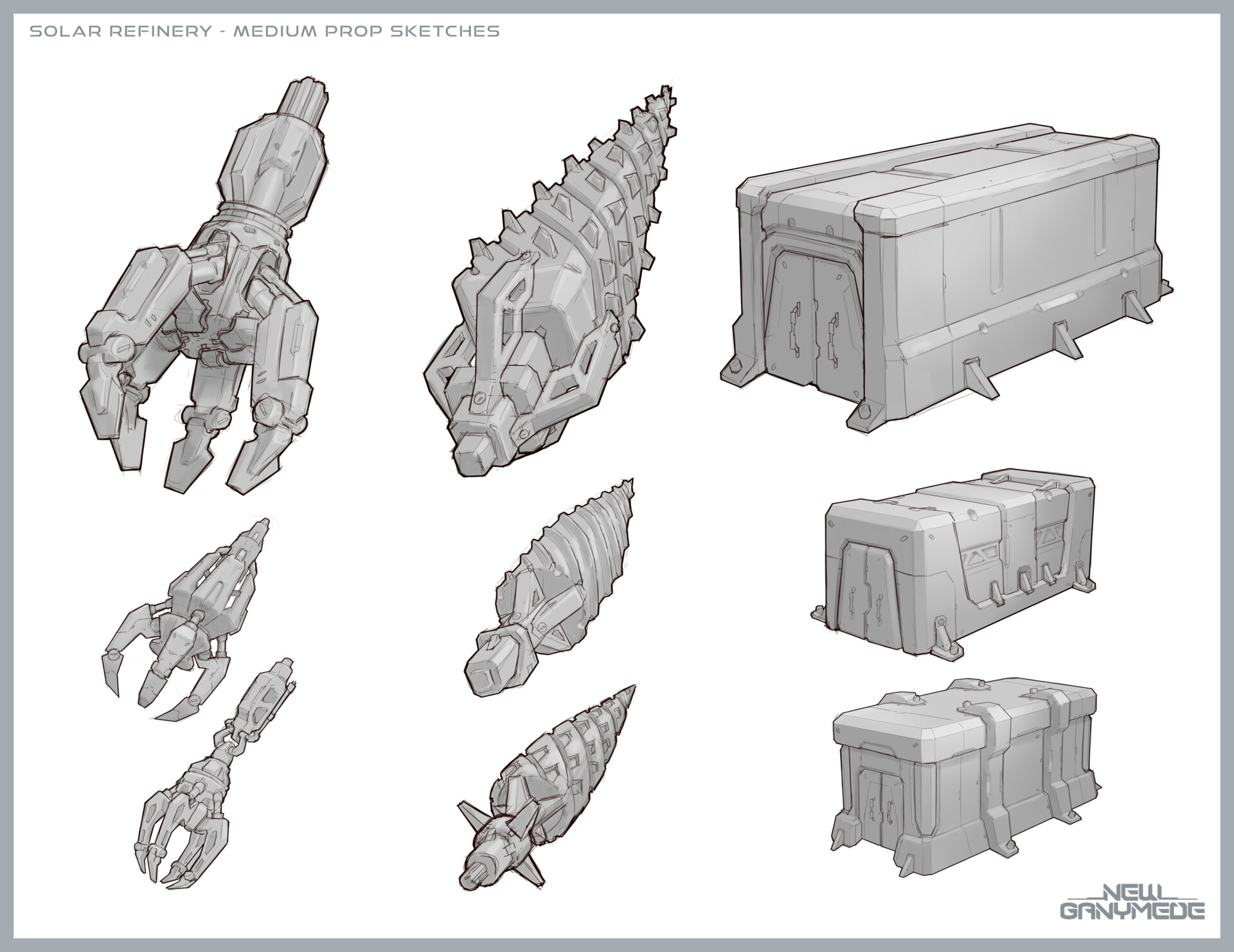 Niwa Jongkind - Solar Refinery - Medium Props