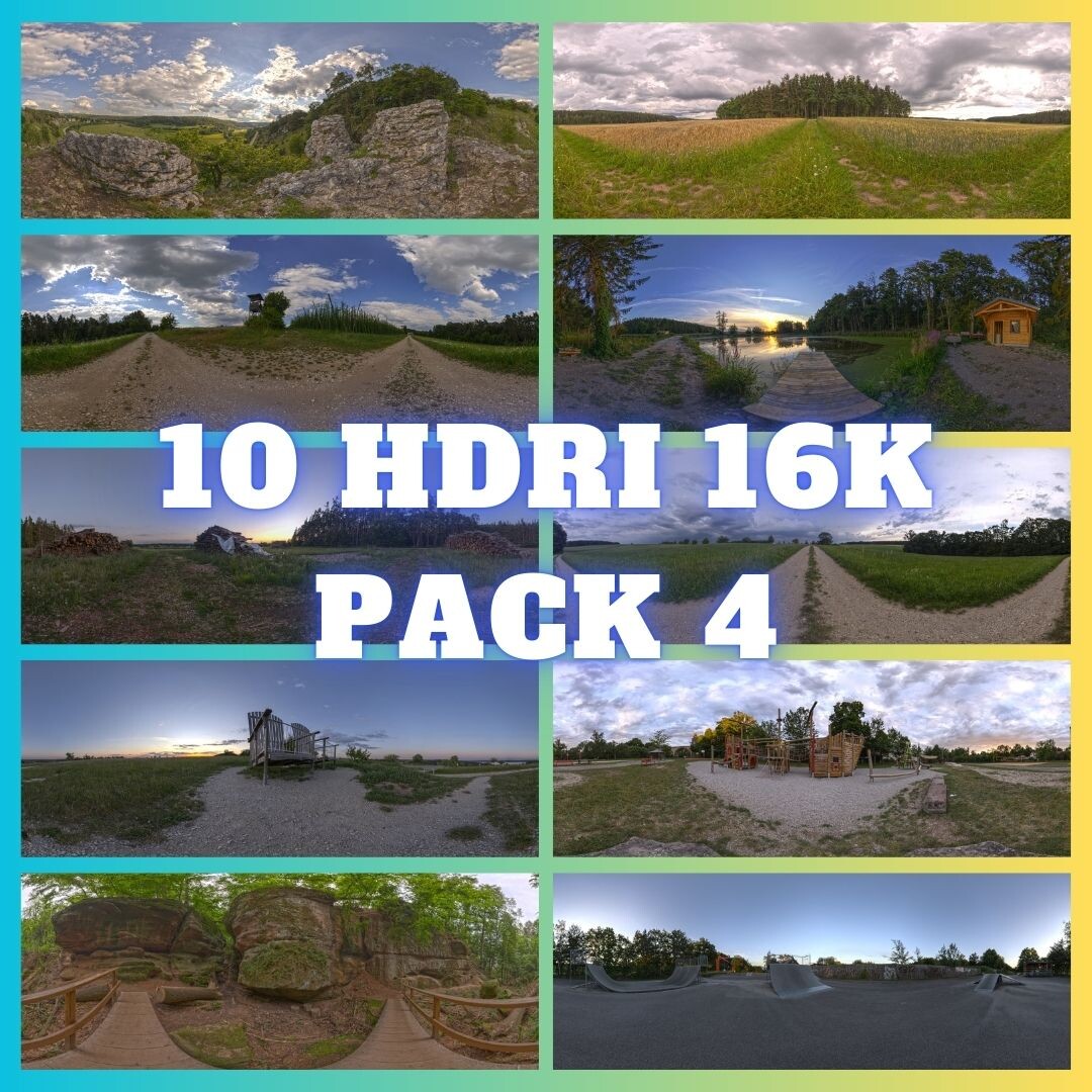 ArtStation - HDRI 16K Pack 4