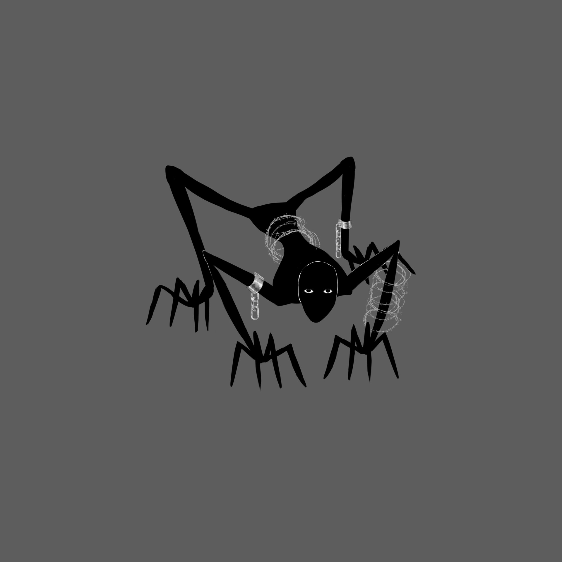 ArtStation - Slumber - Enemy Design - Sleep Paralysis Demon