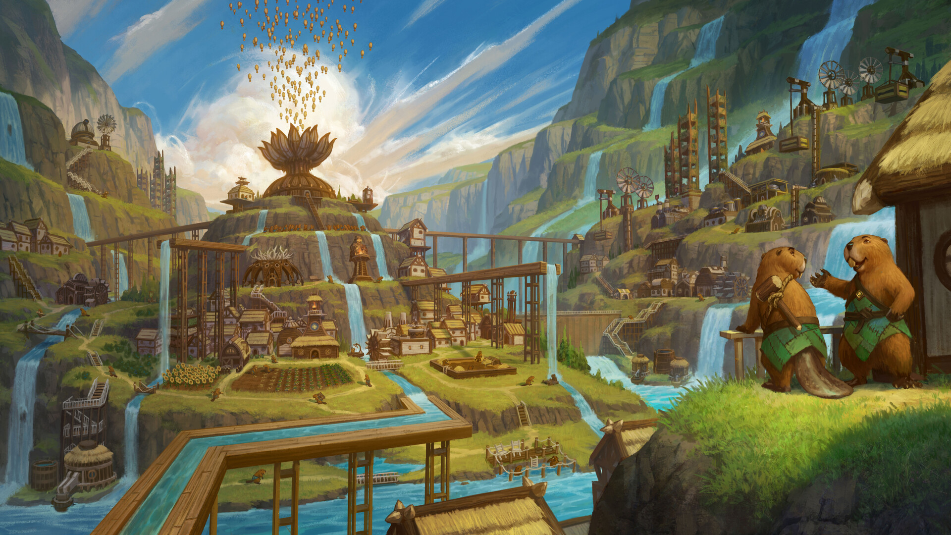 ArtStation - Timberborn, a Wonder of Water