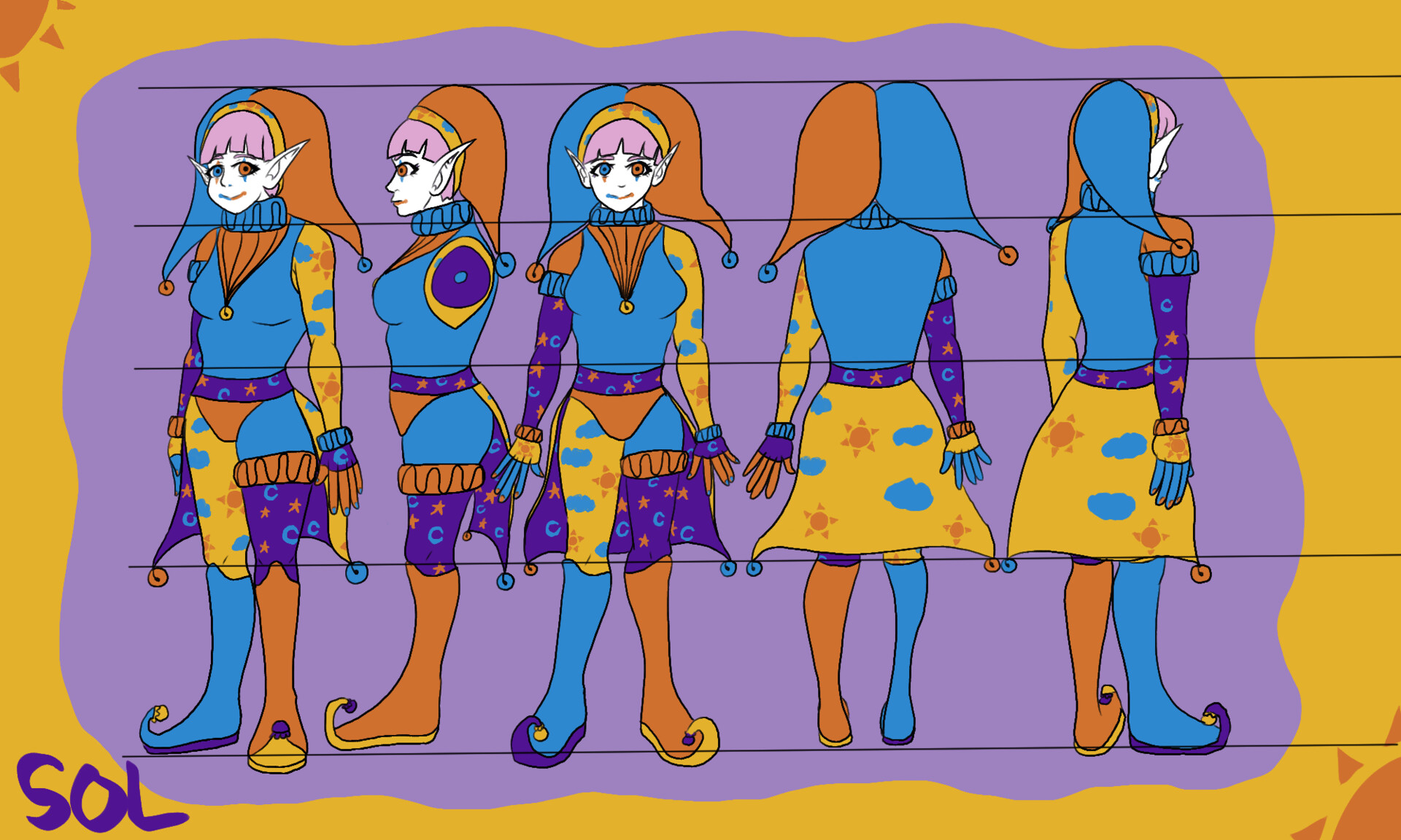 ArtStation - Jester Turnaround