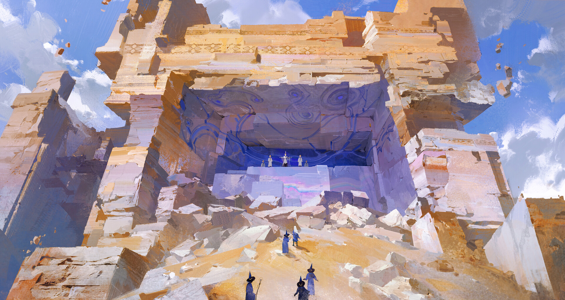 ArtStation - Quarry town's past