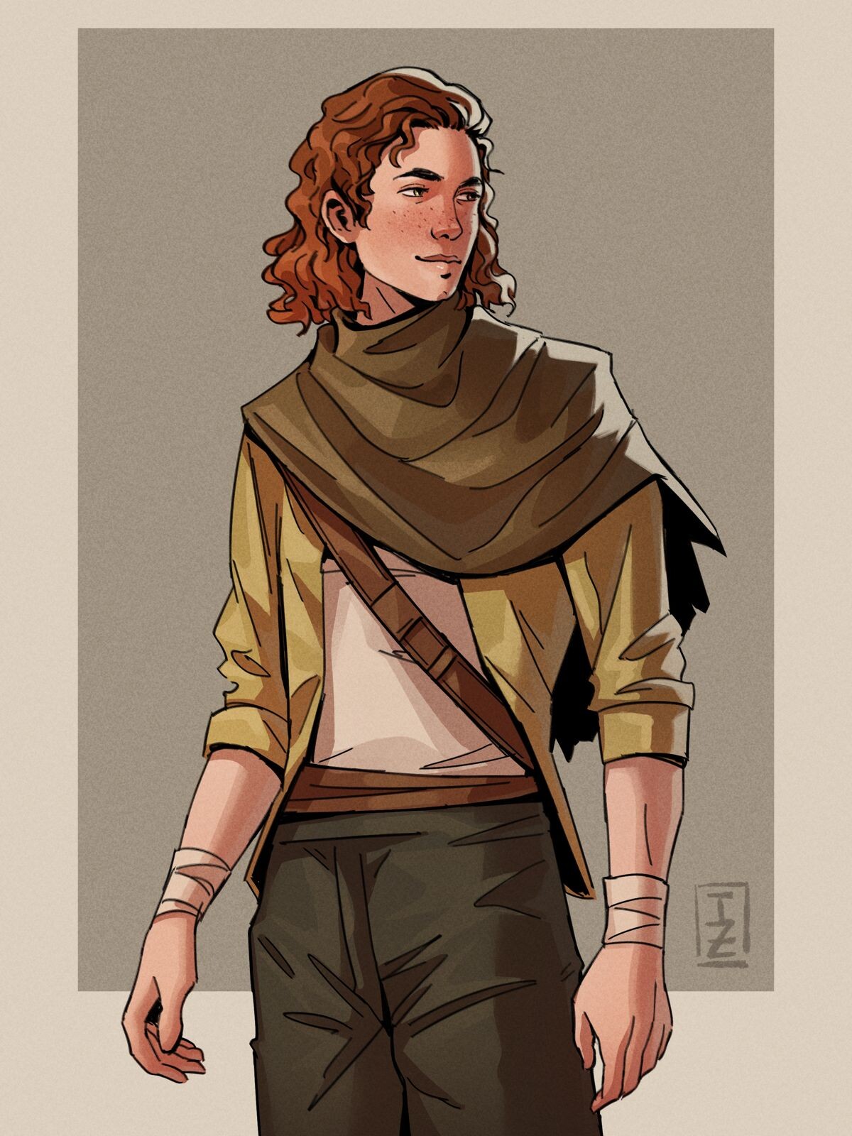 Isabela Zaneti - Desert characters concepts