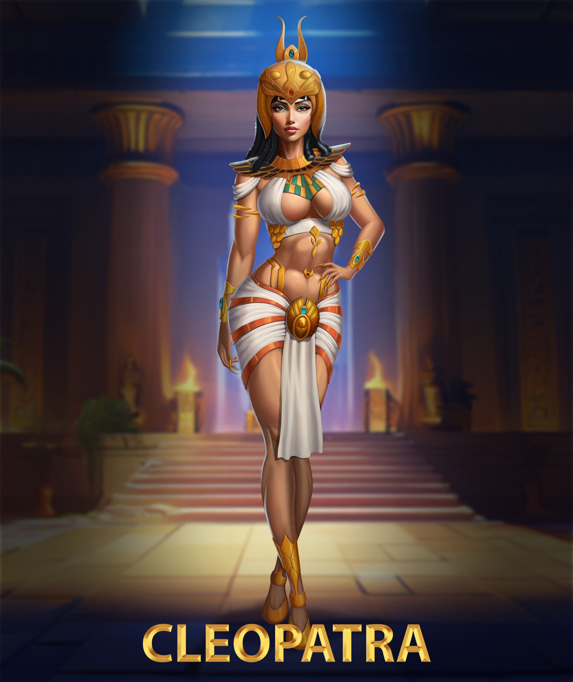ArtStation - Cleopatra, Casino Character