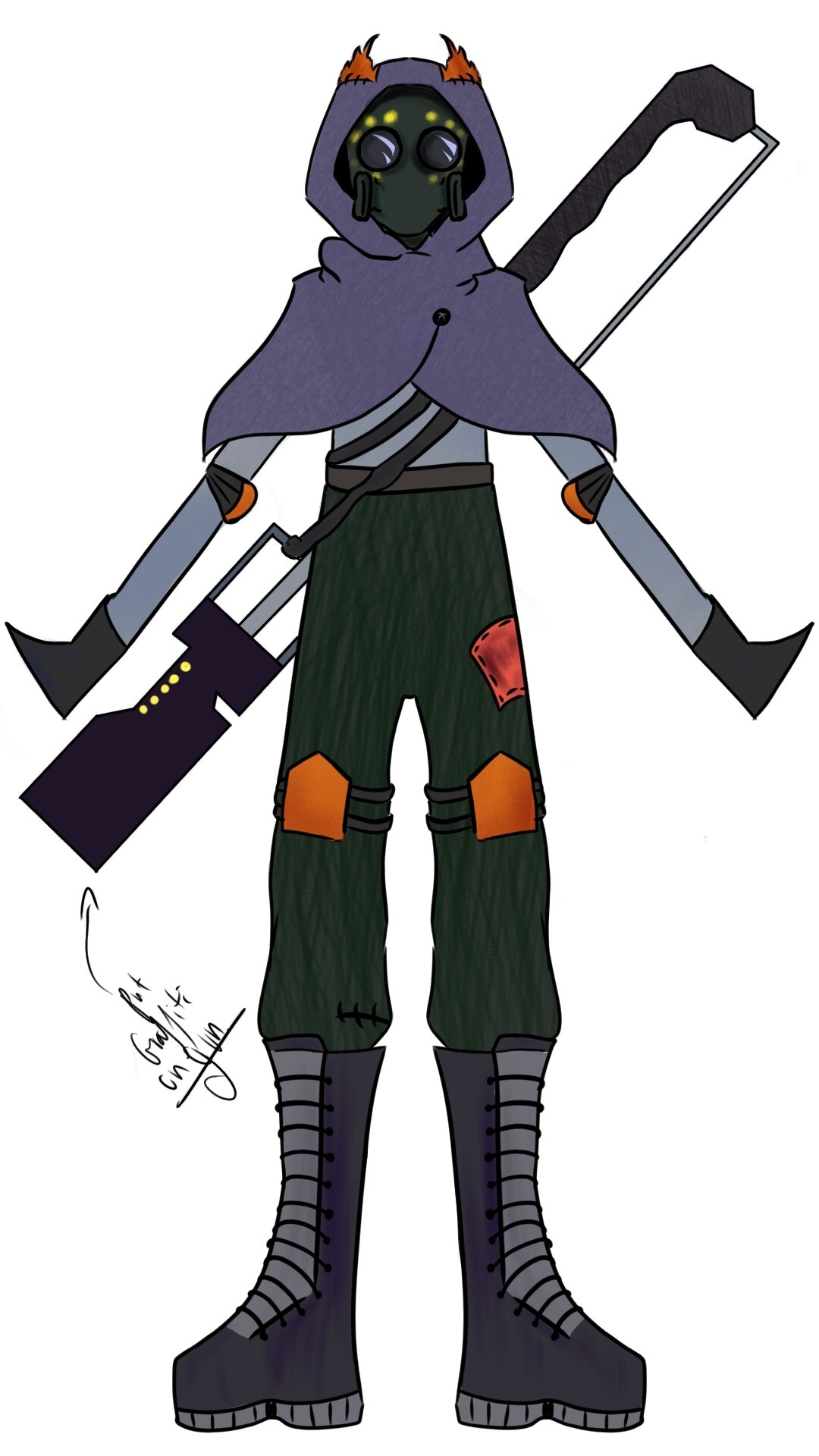 ArtStation - Side project-Main character design