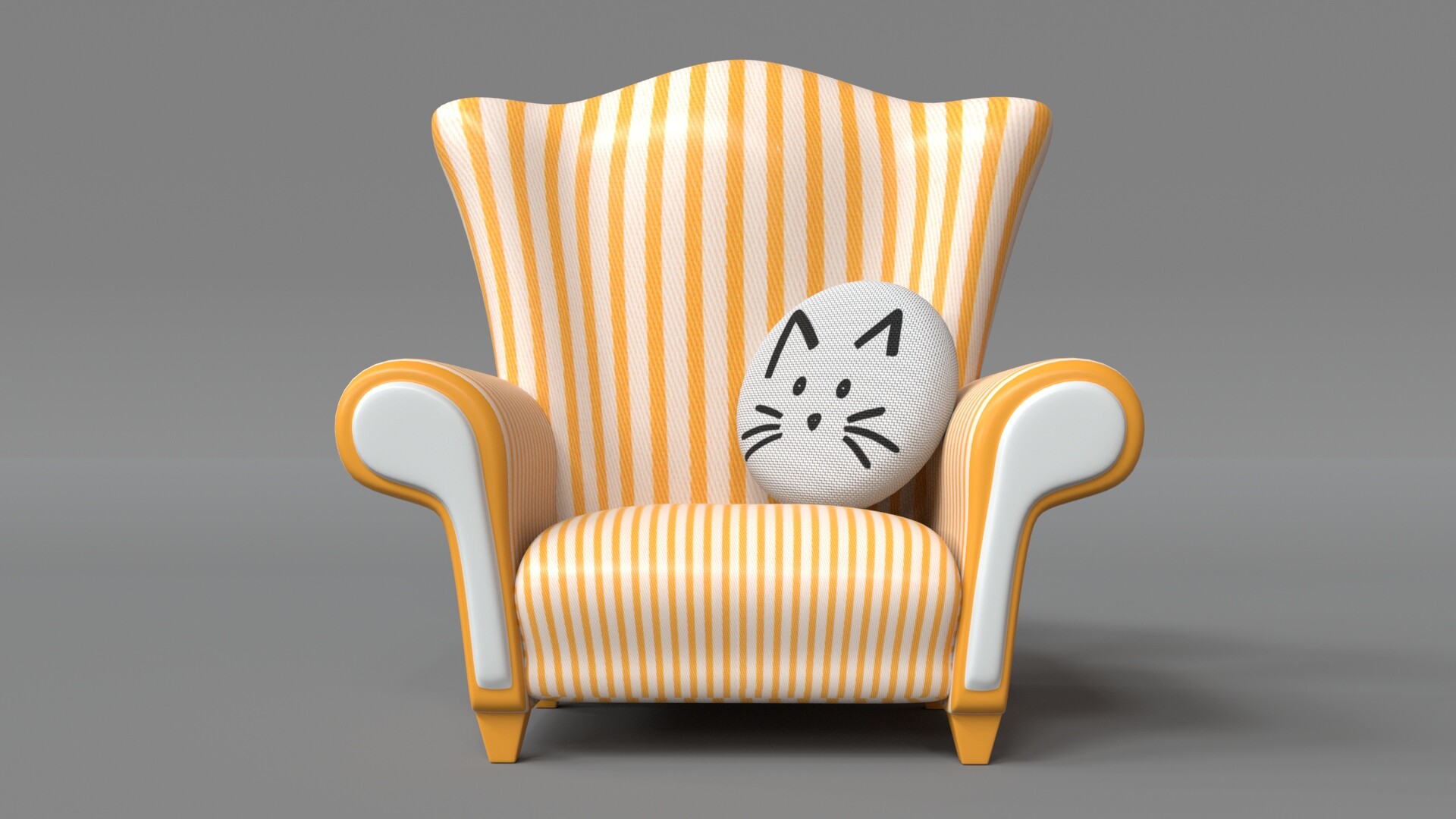 ArtStation - sofa modelling and texturing