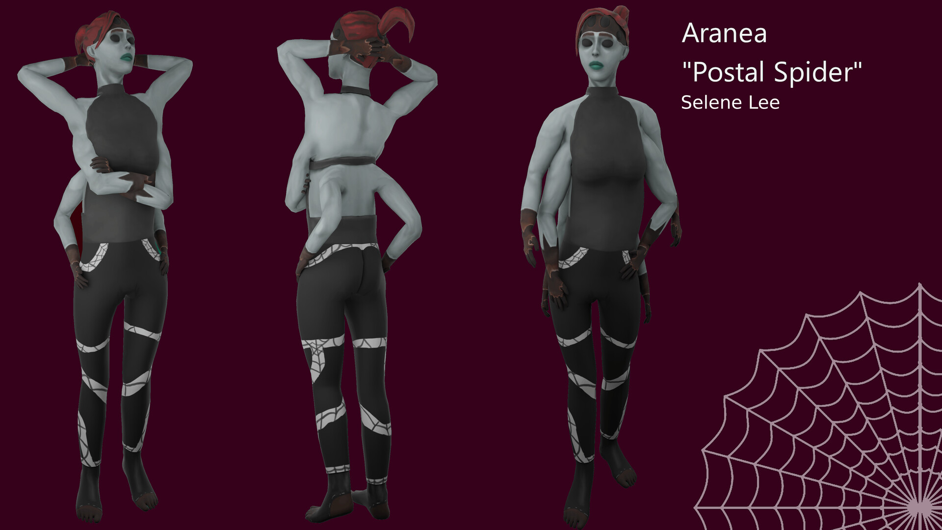 ArtStation - Low Poly, Diffuse only character