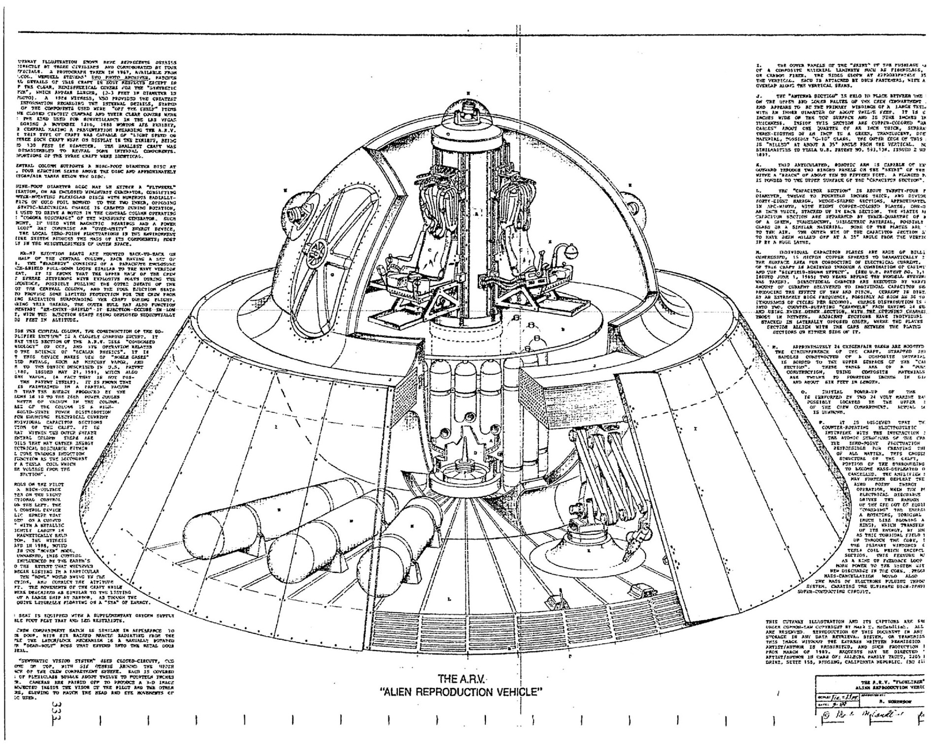 AR020 - ARV "Fluxliner" Alien Reproduction Vehicle