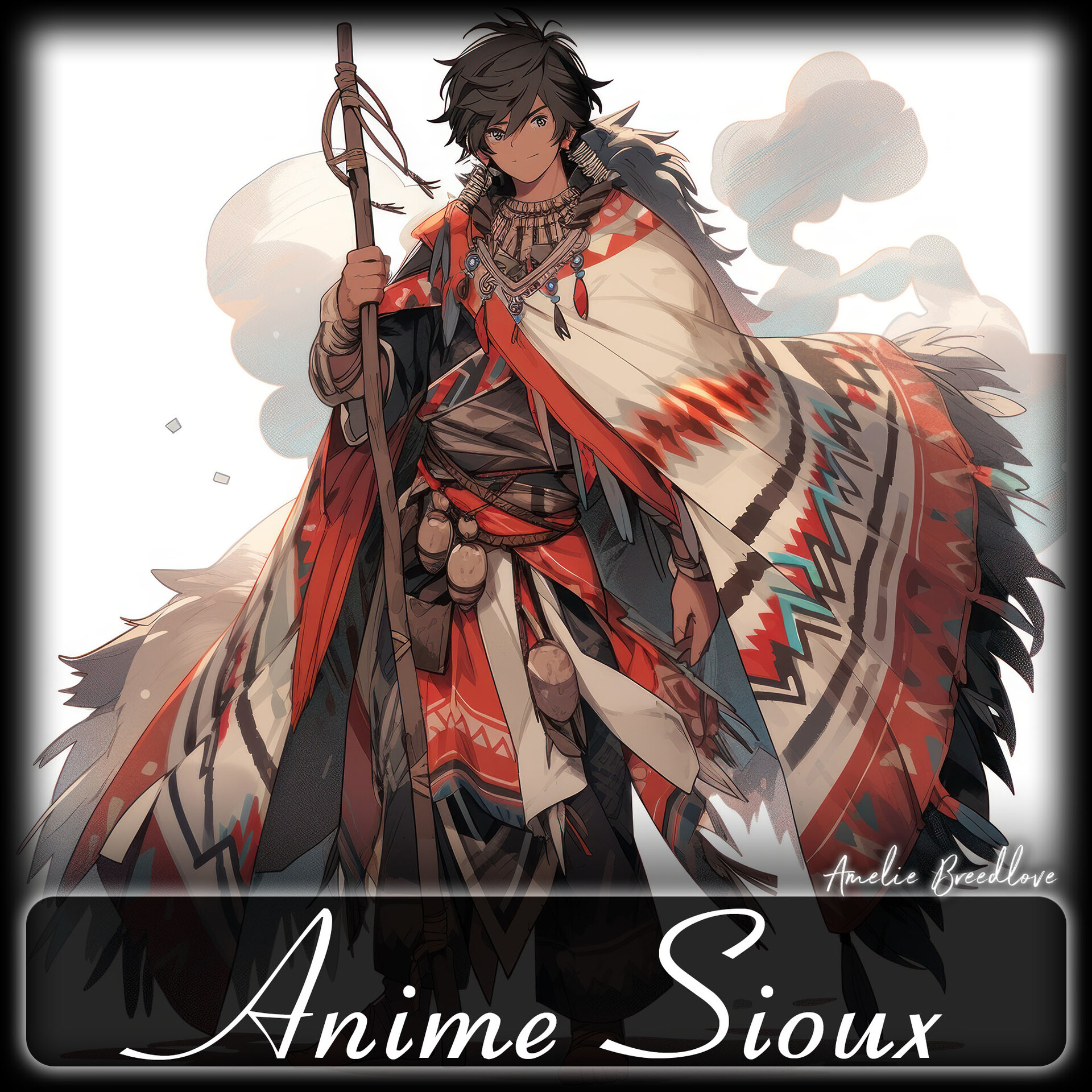 ArtStation - 200 Anime Sioux (Full Body) Reference Pack | 4K | v.20