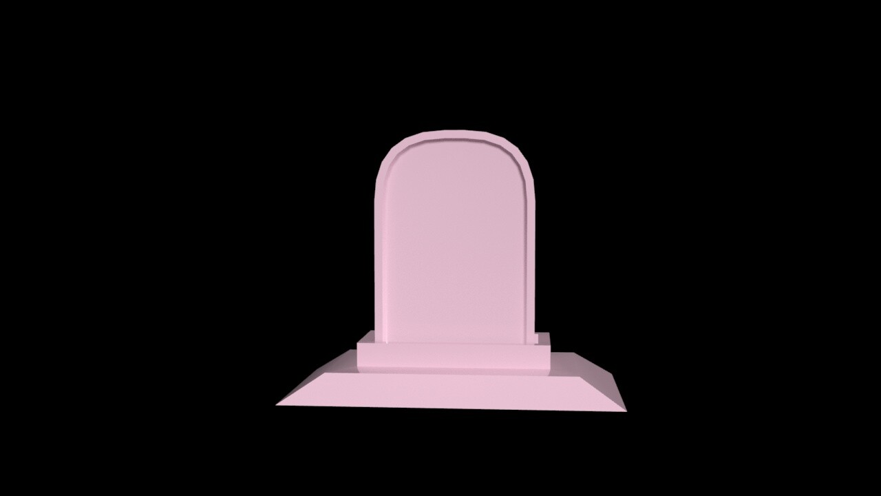 ArtStation - death tombstone