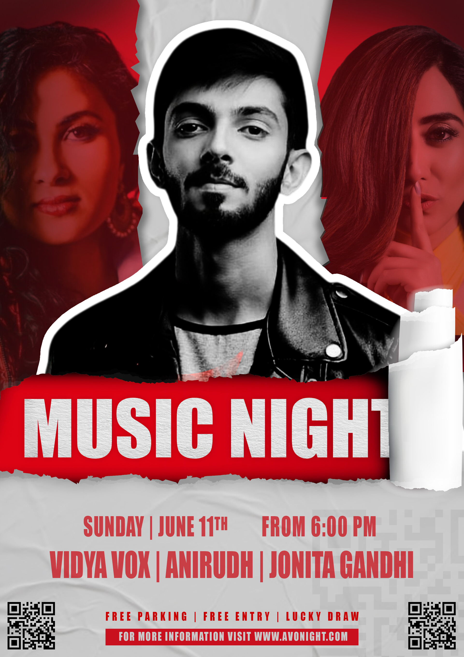 ArtStation - Musical night Poster