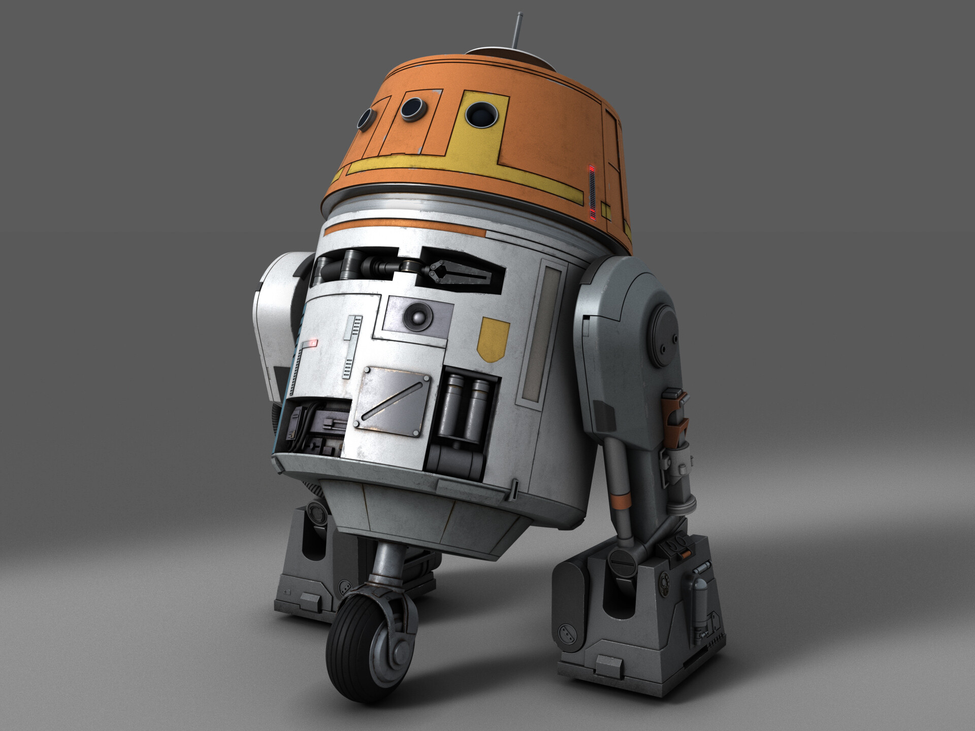 ArtStation - Star Wars C1-10P Chopper