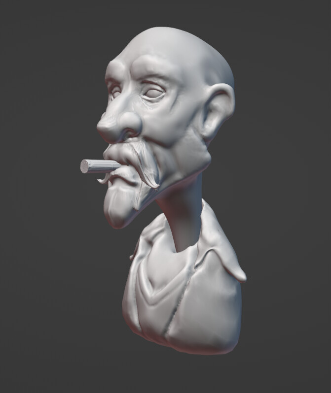 ArtStation - Head study old men