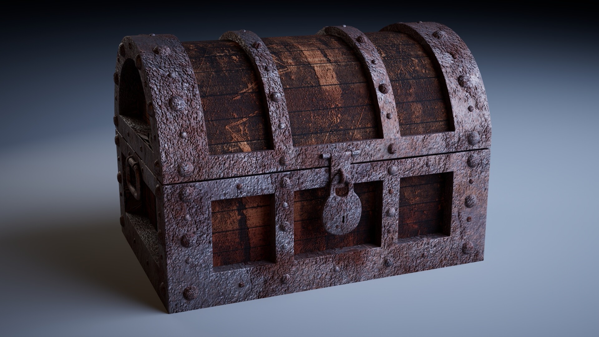 ArtStation - OLD RUSTY CHEST