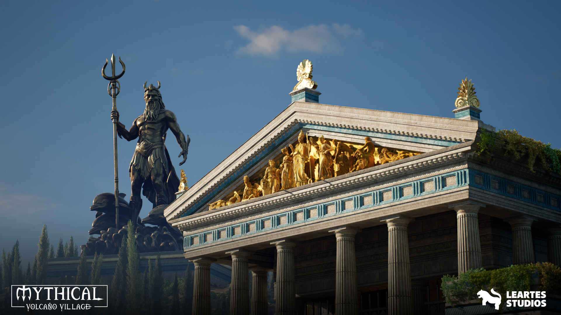 Leartes Studios - Mythical Volcano Village Megapack