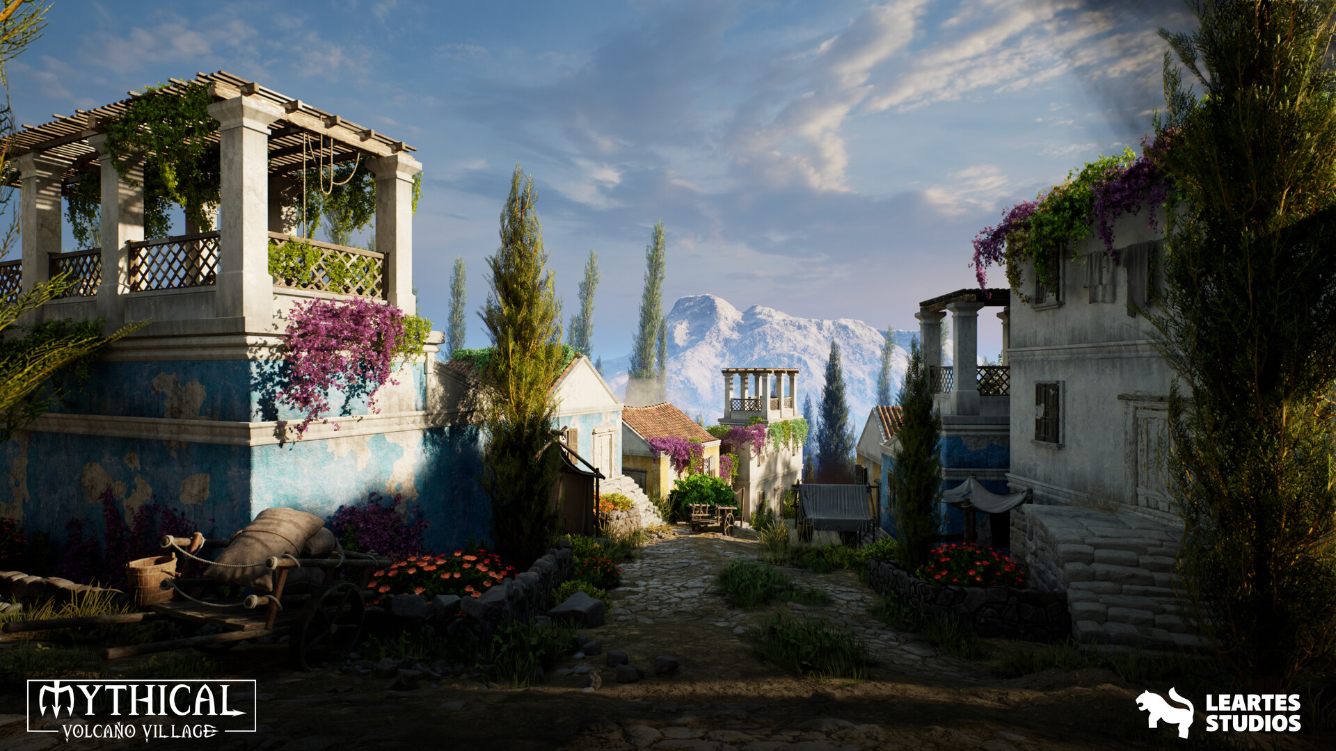 Leartes Studios - Mythical Volcano Village Megapack