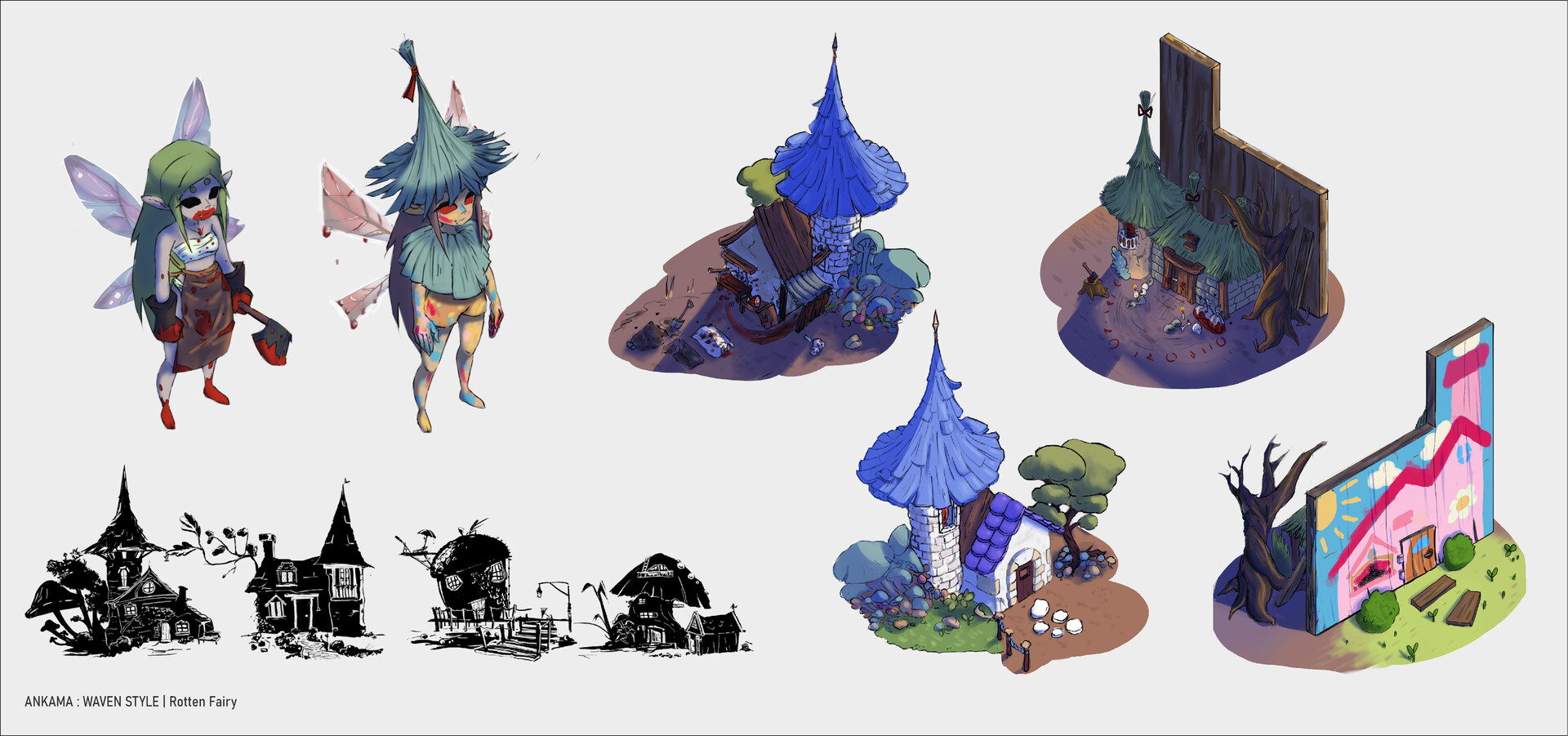 ArtStation - ANKAMA : Waven Style, Rotten Fairy