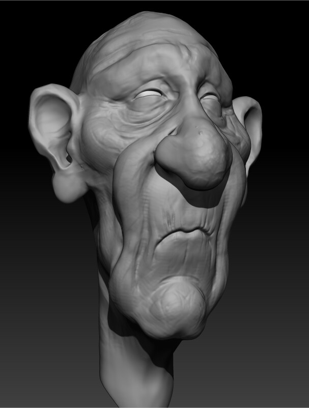 ArtStation - Head Sculpt Practice