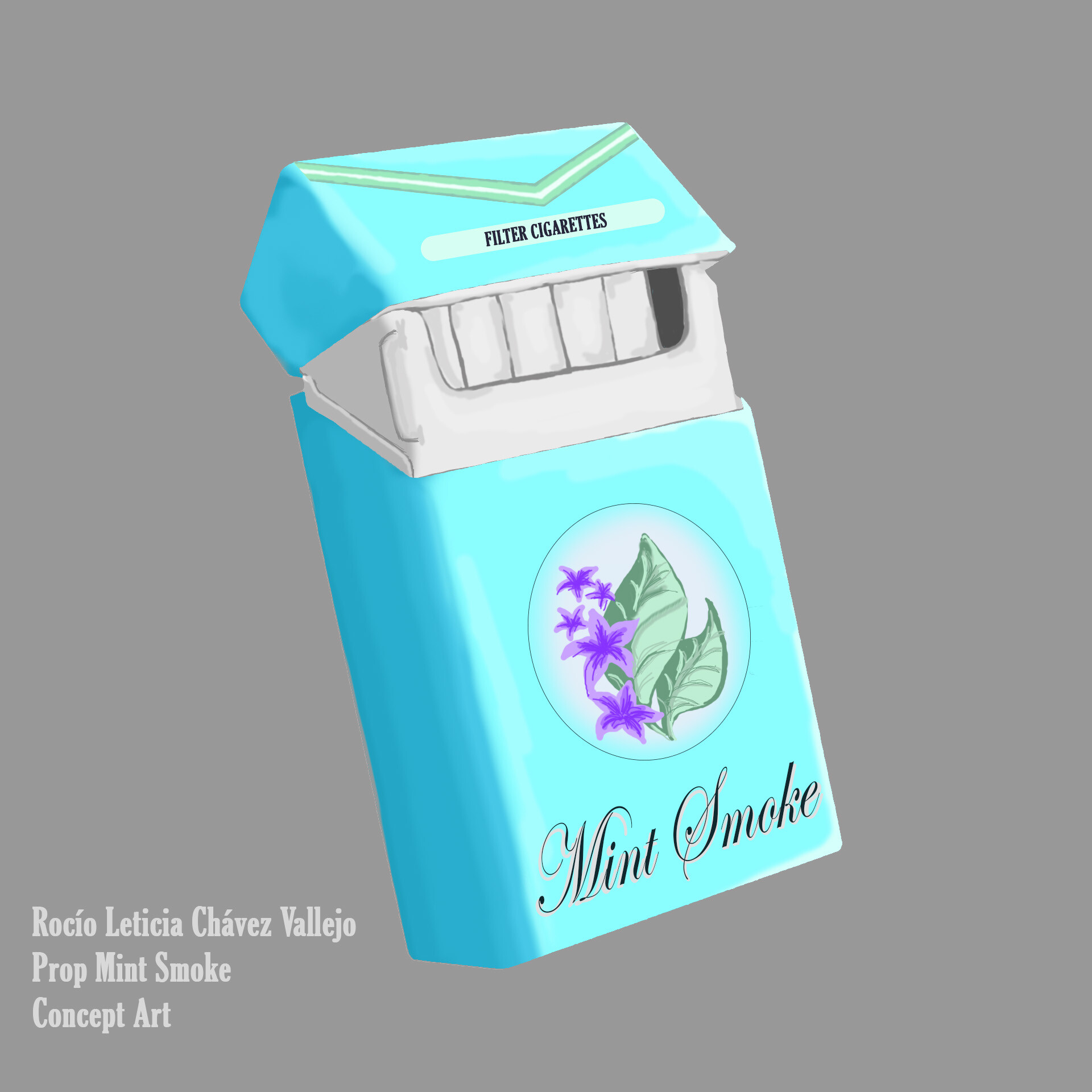 ArtStation - Mint smoke