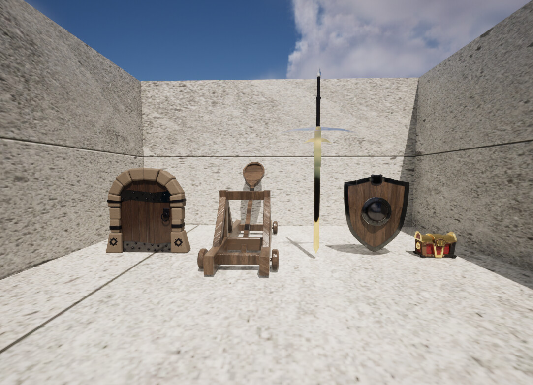 ArtStation - Medieval_Props