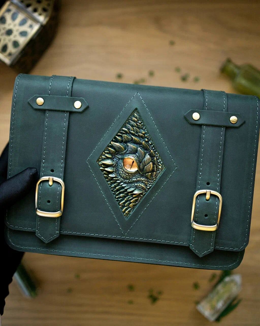 ArtStation - Emerald leather