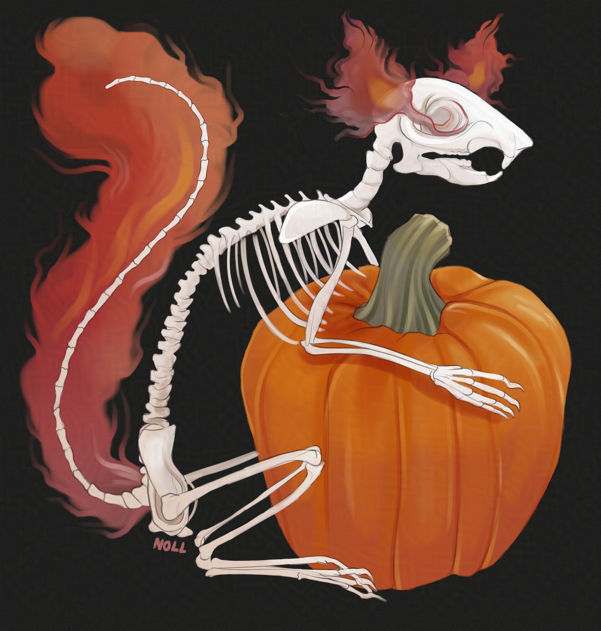 ArtStation - Red Squirrel Ghost