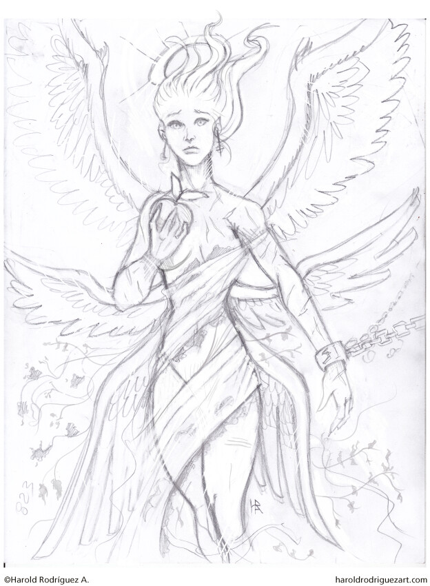 ArtStation - Angel of night