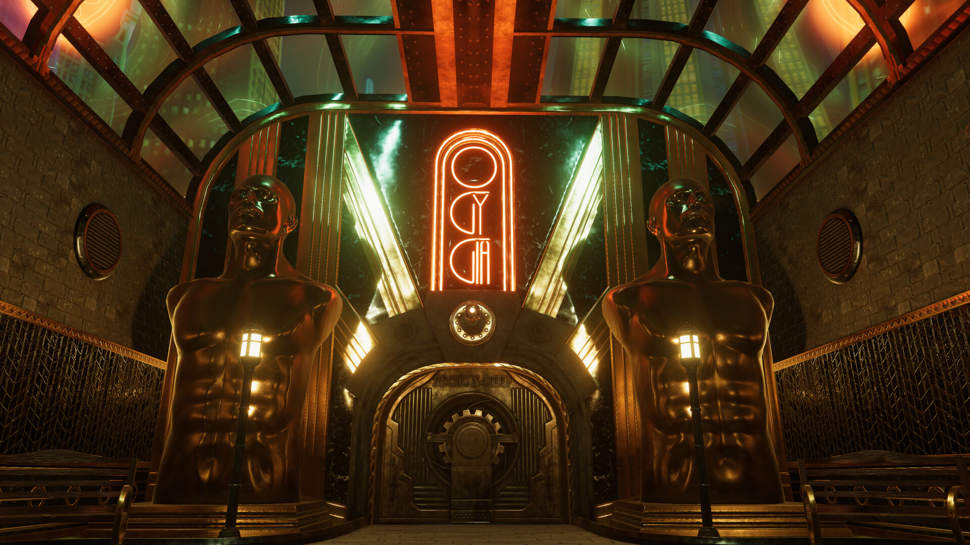 ArtStation - WIP Bioshock style Unity environment
