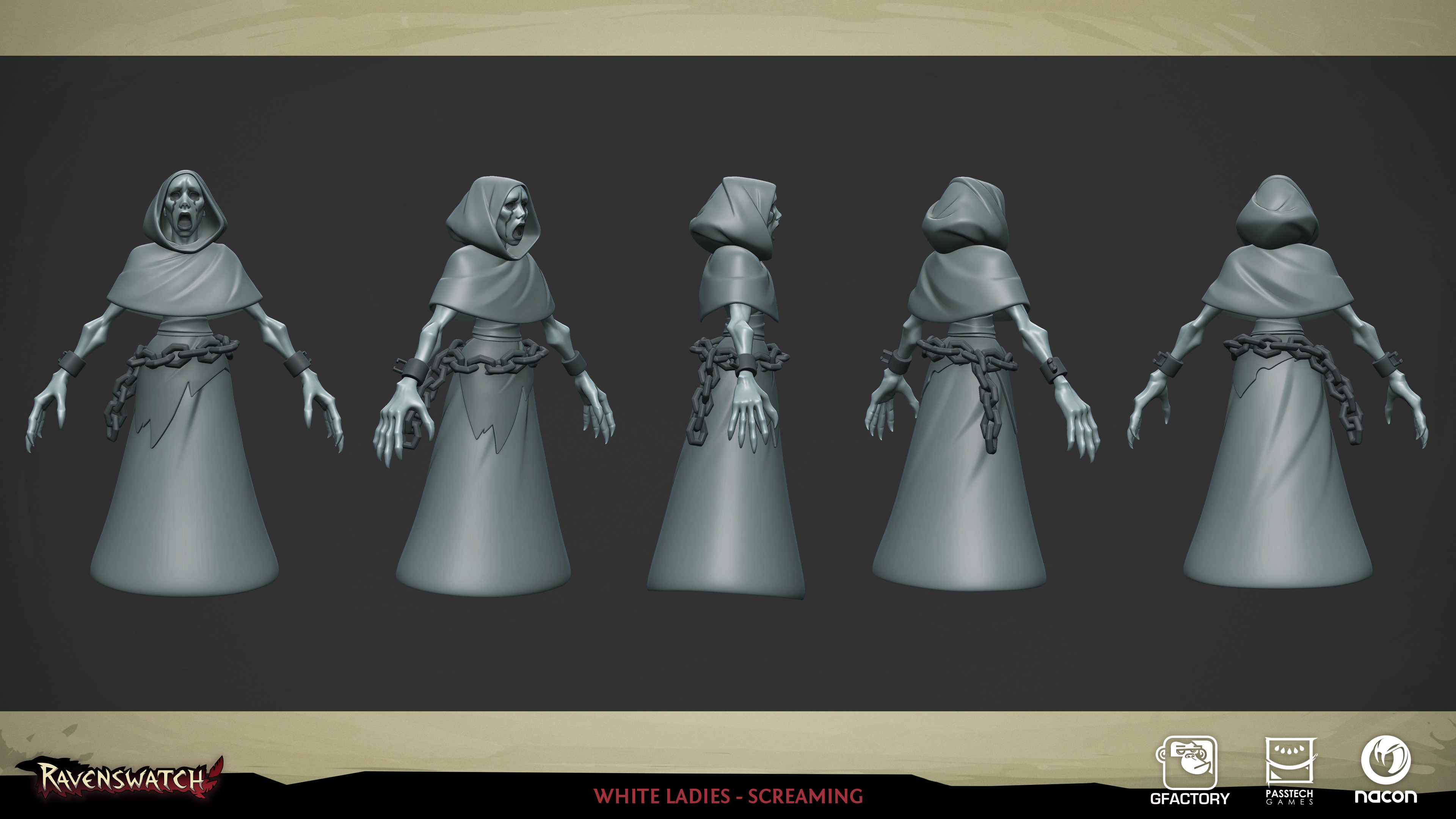 GFactory - Enemies - White Ladies