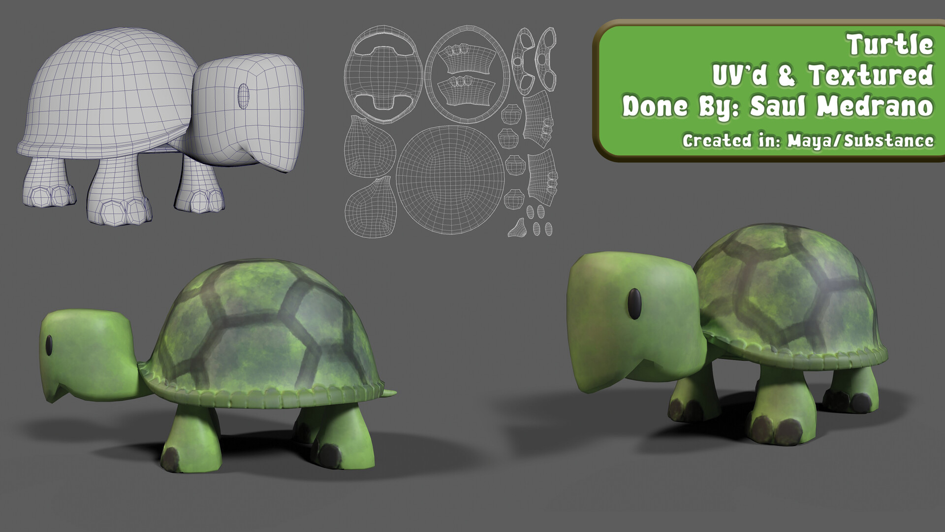 ArtStation - UV's and Textures for WildWald