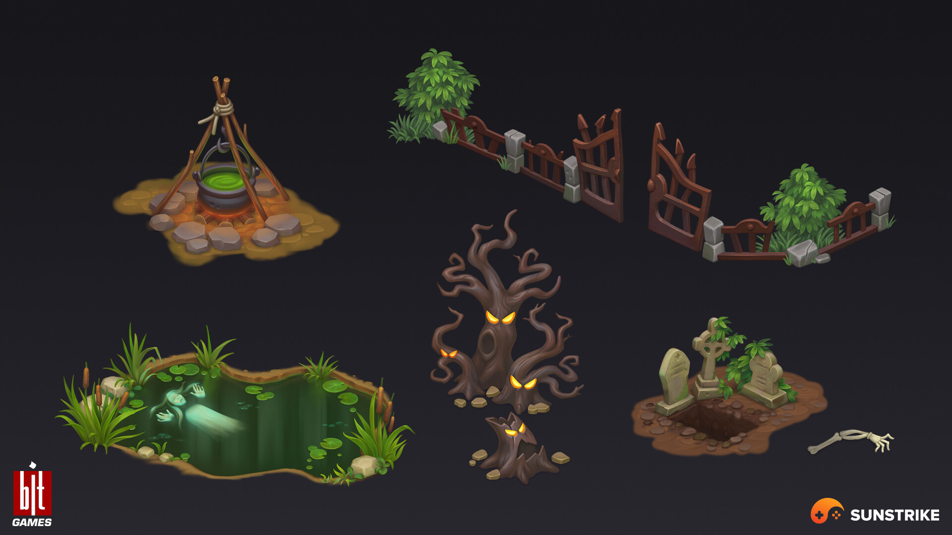 SunStrike Studios - Horror objects