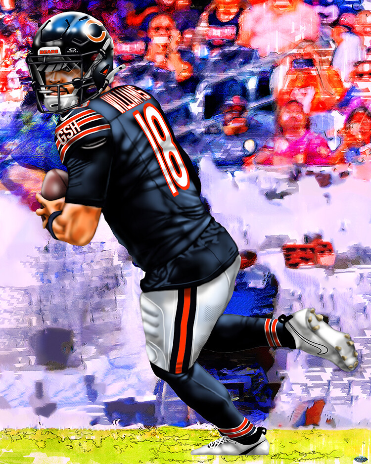 ArtStation - "Caleb Williams Painting"