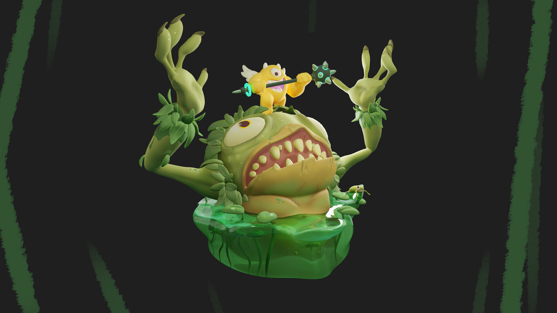 ArtStation - Water Monster