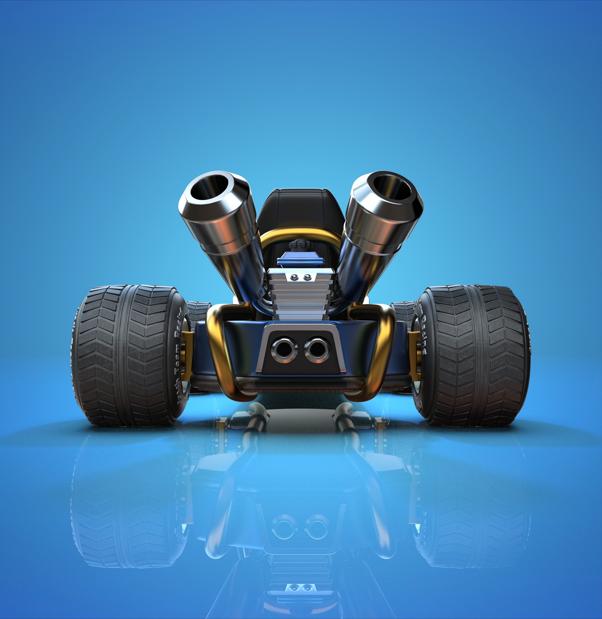 Thiago Davet - Crash Team Racing Nitro Fueled (fanart)