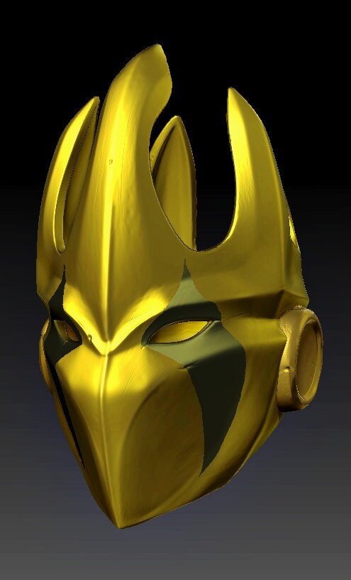 ArtStation - Golden Helmet