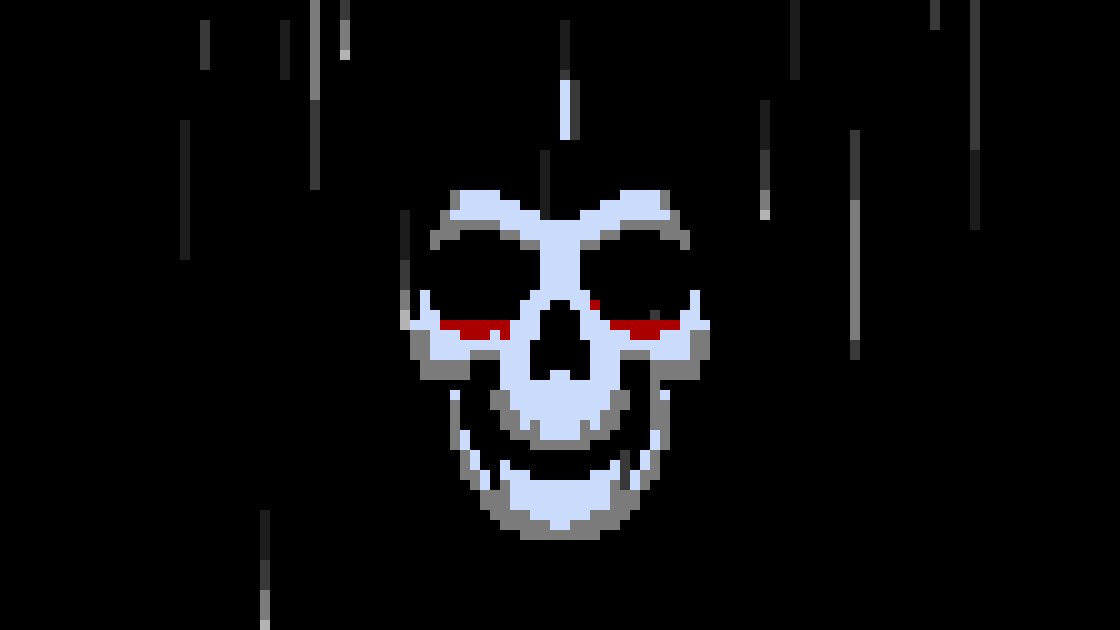 ArtStation - Skull and Rain