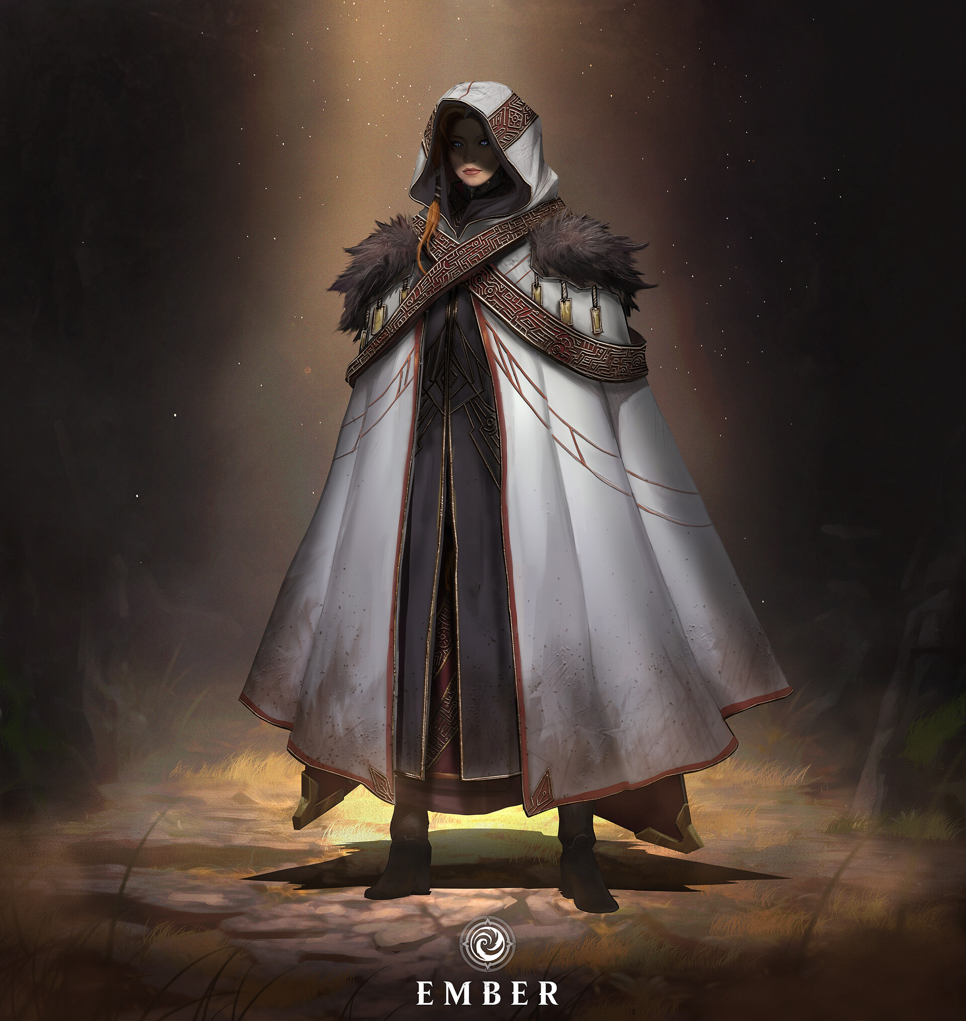 Hooded Figure Concept Art