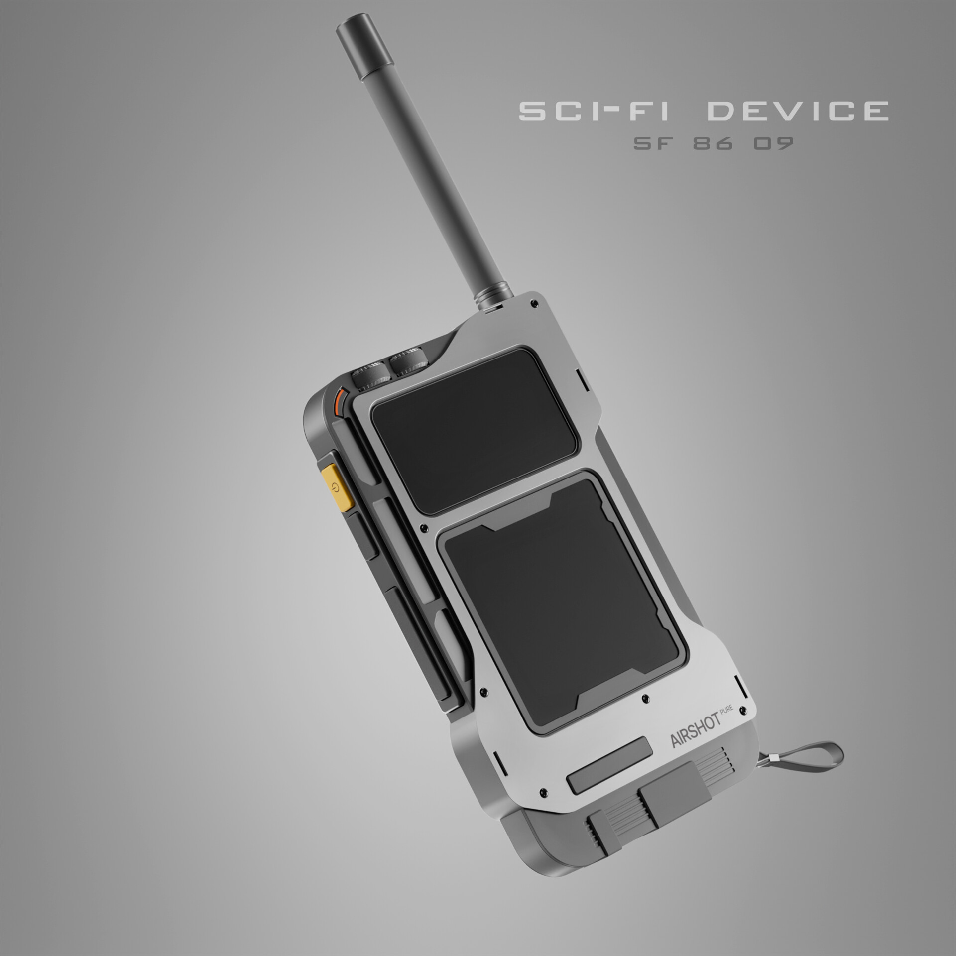 ArtStation - SCI-FI Device Hard surface Modeling 3D | CGI