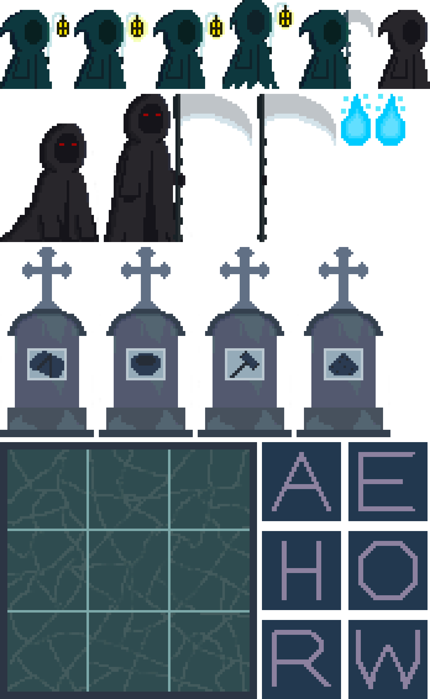 ArtStation - Heir of Judgement Sprite Sheet