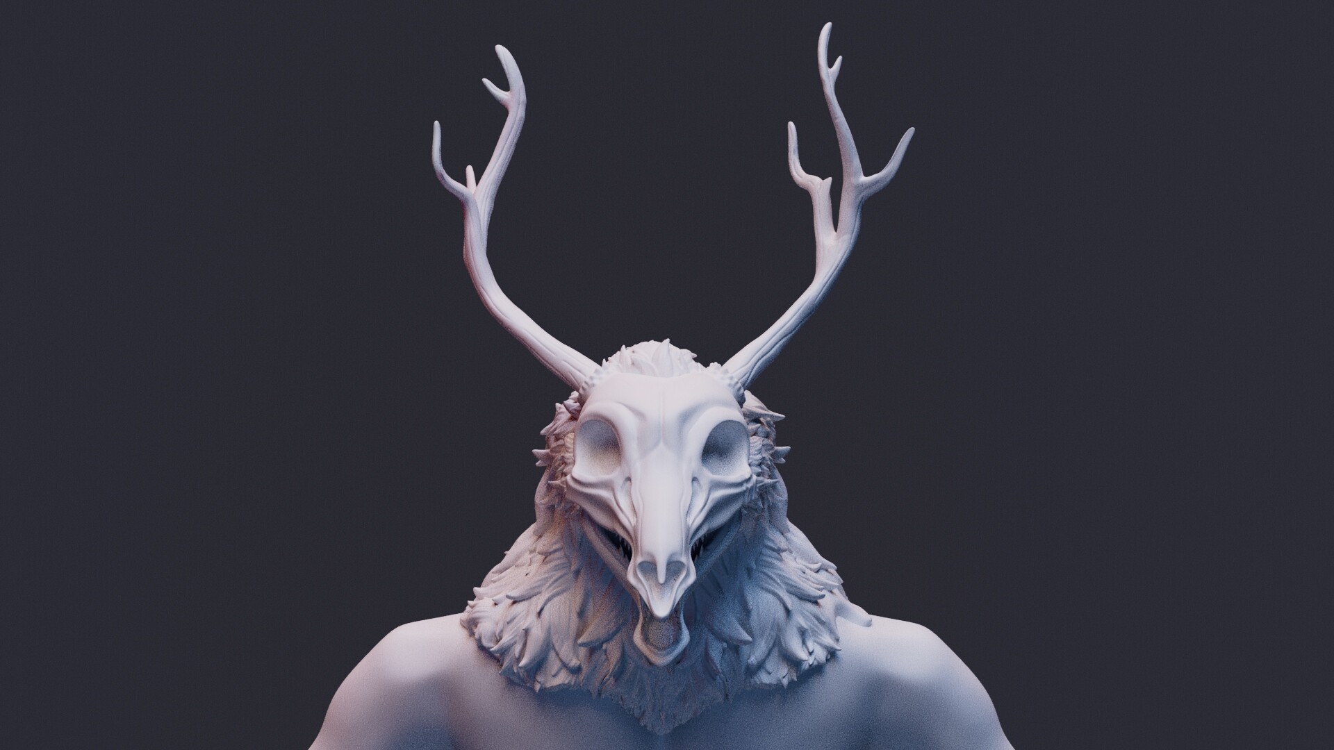 ArtStation - WIP Creature Sculpt