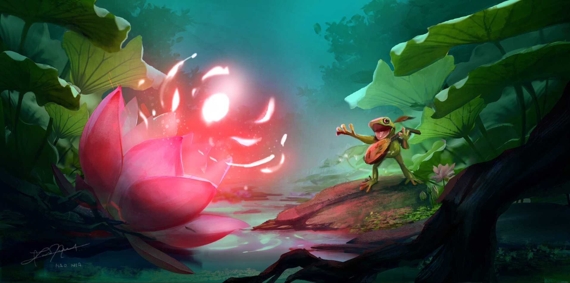 ArtStation - Frog Bard