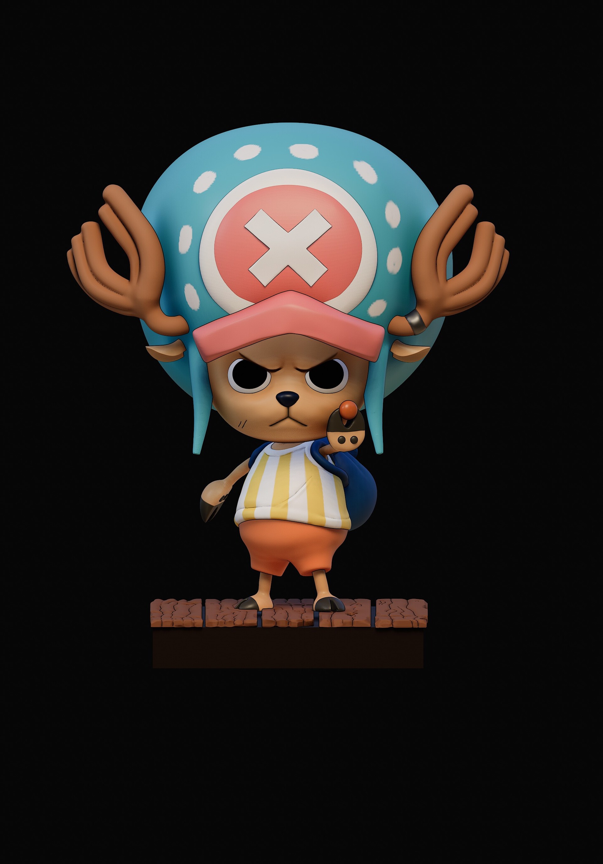 ArtStation - Chopper Sculpt One Piece