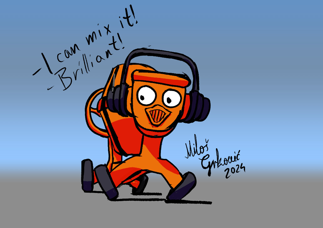 bob the builder dizzy picture mixer