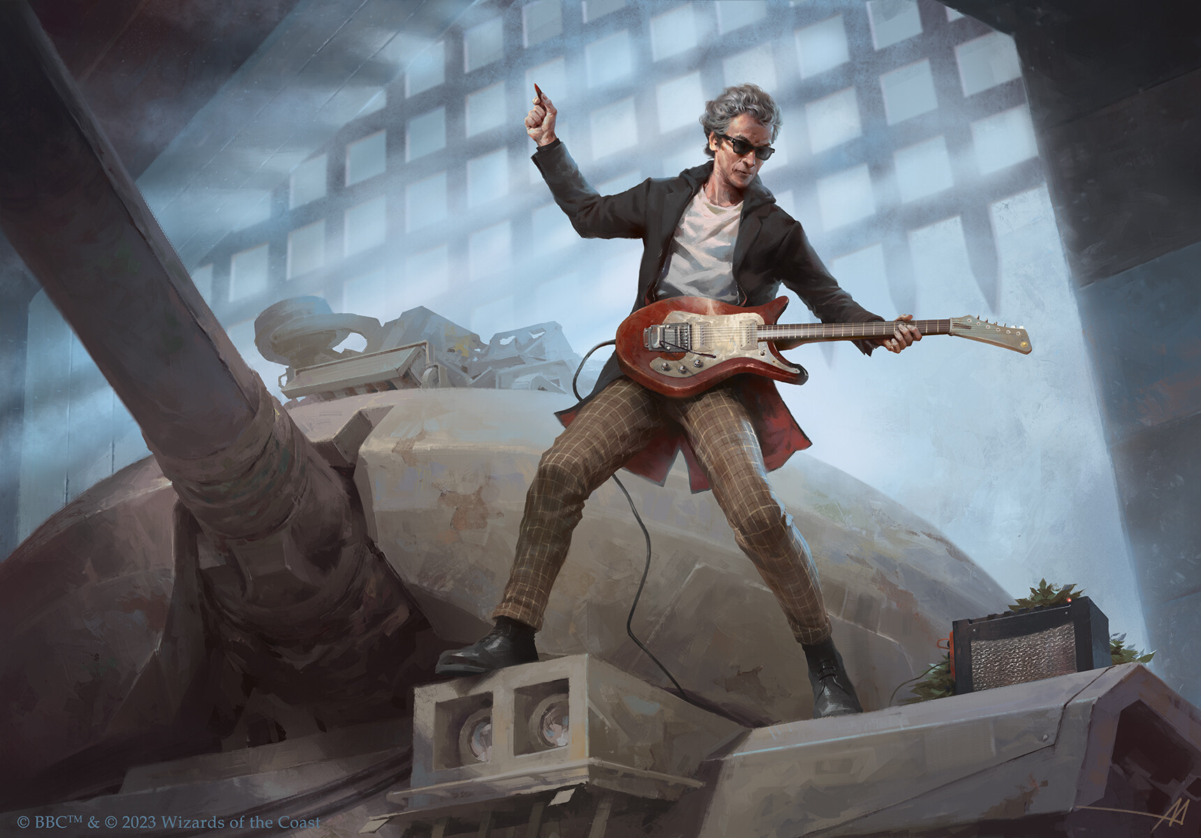 ArtStation - MTG / Doctor Who