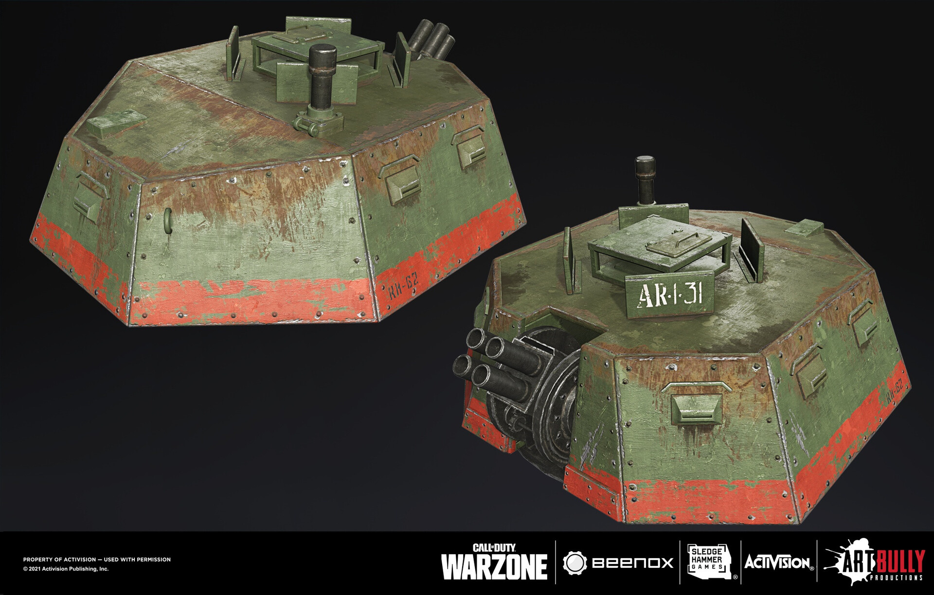 Djordje Lazic - Call of Duty: Warzone - Vehicles
