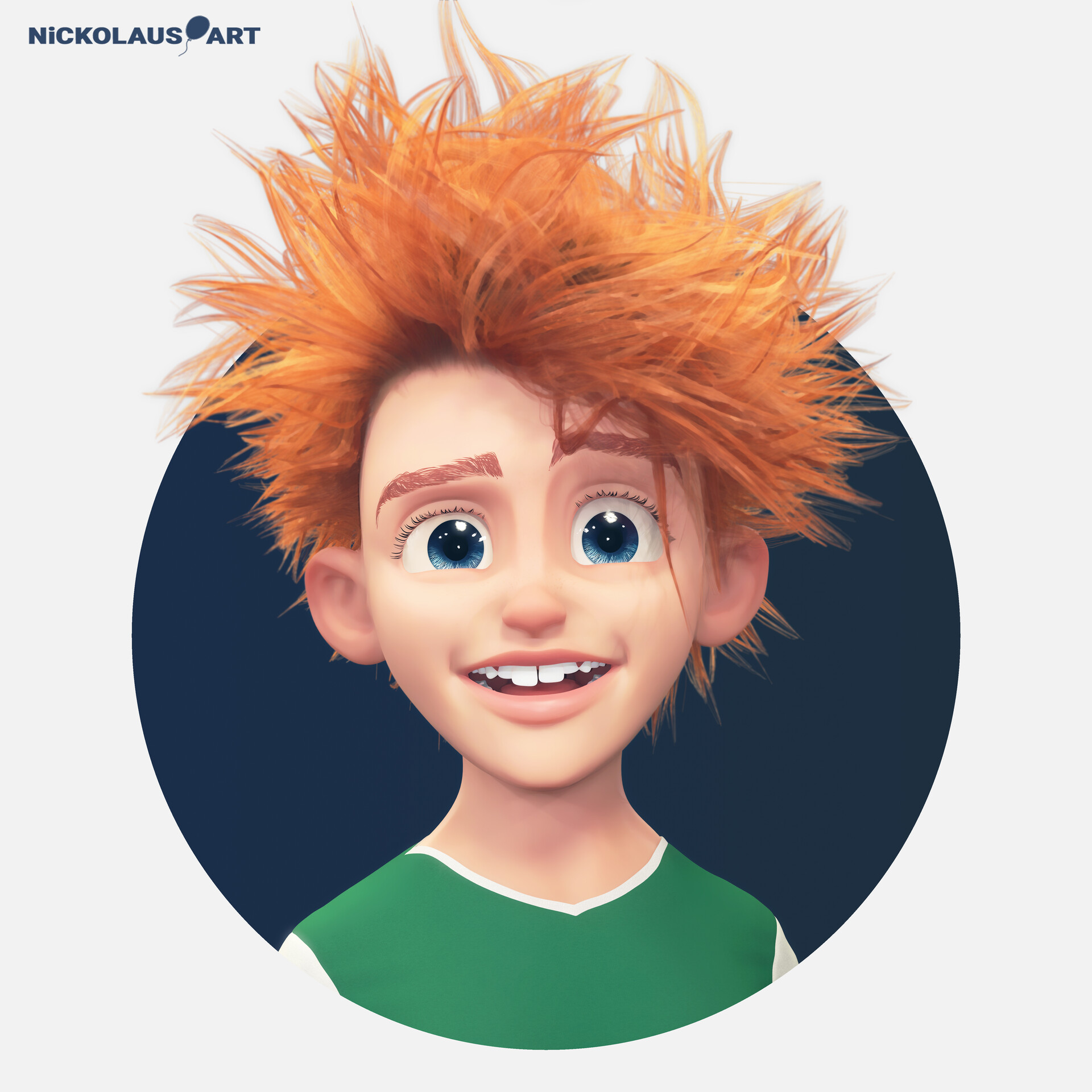 ArtStation - Toon Jim for Genesis 8 Male