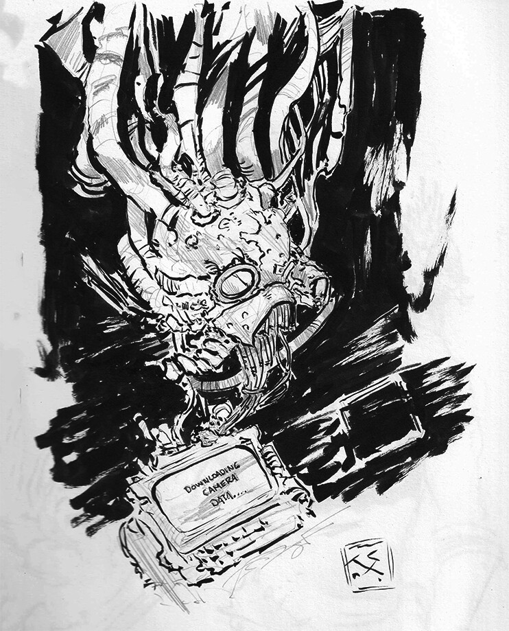 ArtStation - Inktober day twenty six - Camera