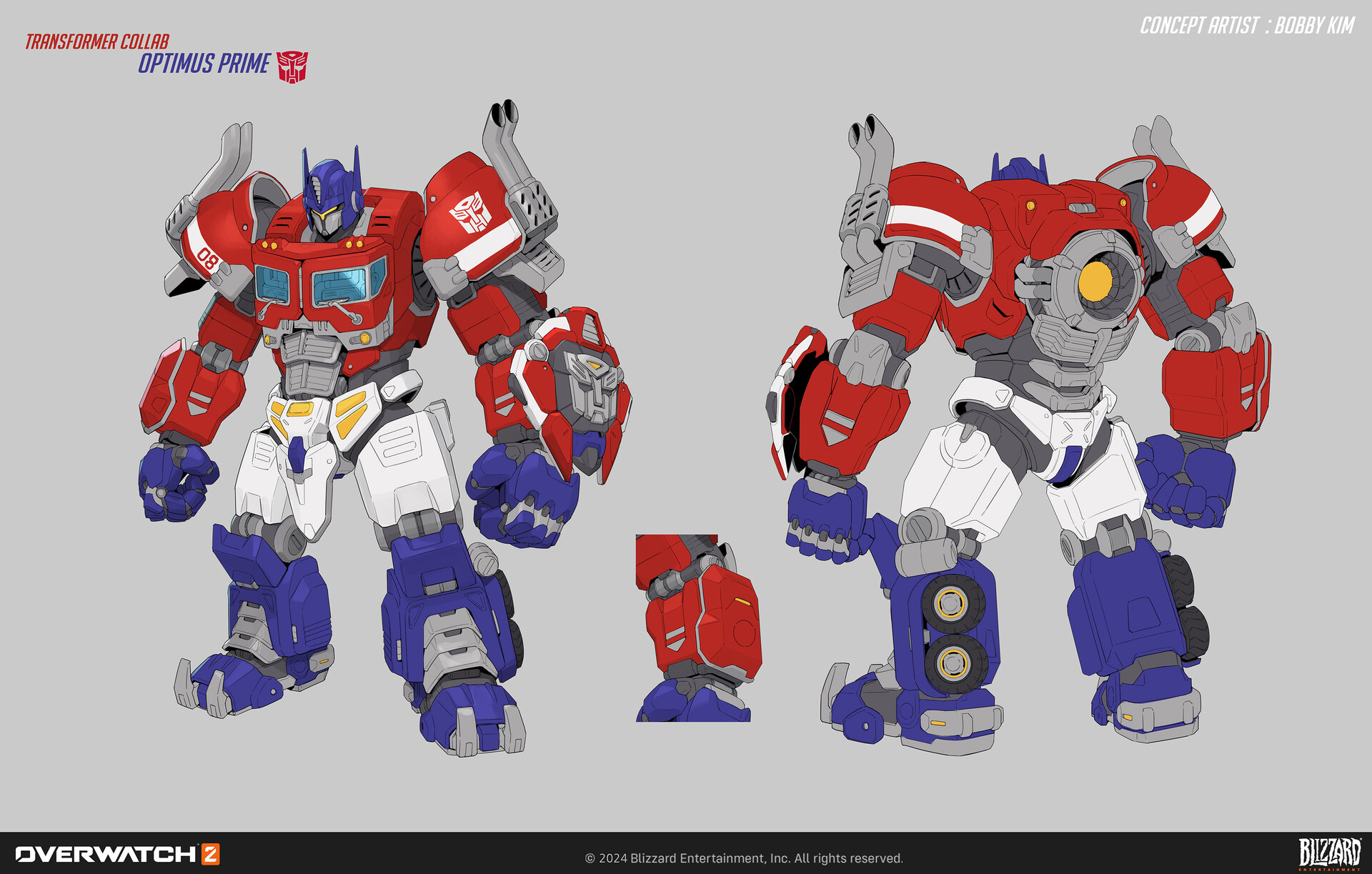 Hyunseung Kim / Bobby - Overwatch 2: Reinhardt Skin Concept