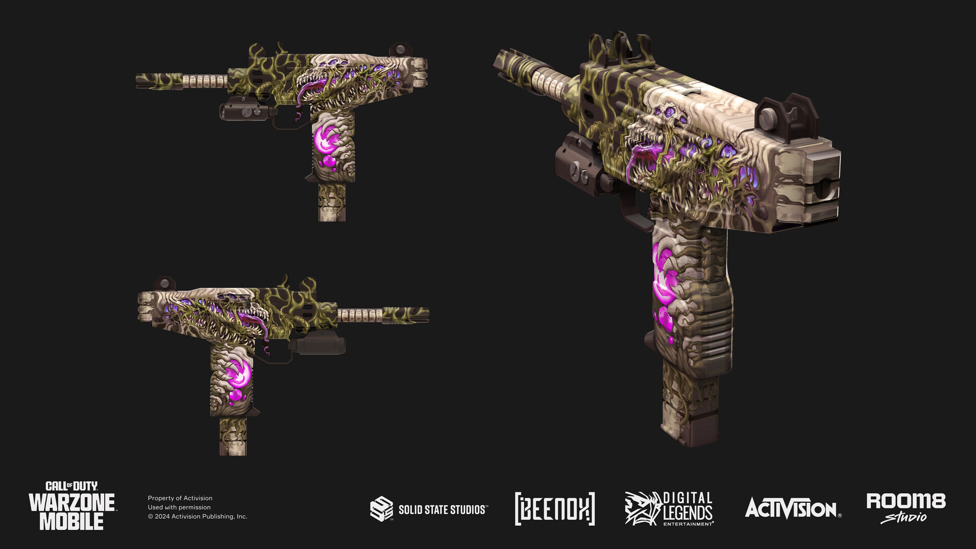 Room 8 Studio - Portfolio - Weapons Concept Art (Call of Duty: Warzone ...